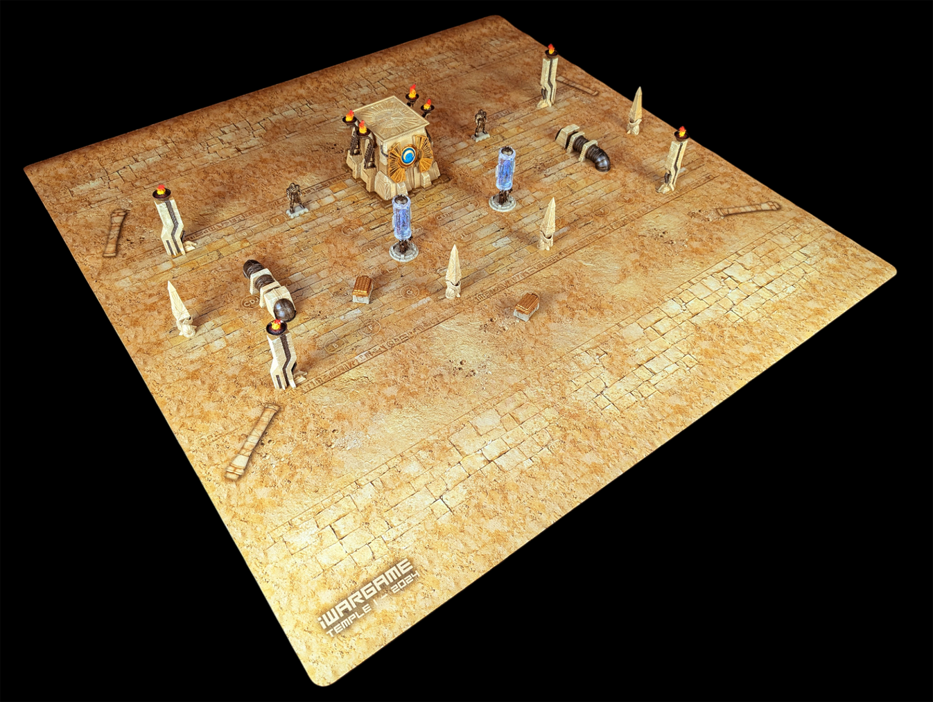 Crisis Mat - TEMPLE 1 - 2025 – iwargame